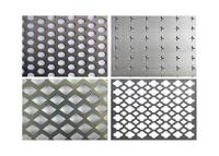 China 1050 Decorative Sheet Metal Panels Perforated Aluminium Mesh Sheet for sale