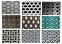 China Round Hole Perforated Mesh Sheet Anti Corrosion 1050 Perforated Metal Panels for sale