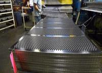 China Customized Coating Perforated Aluminum Sheet 1100 3003 Hexagonal 5mm Aluminium Plate for sale