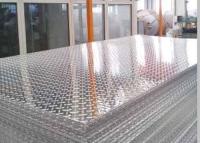 China Non Slip Metal Tread Plate 5052 3003 5 Bars Embossed Aluminum Sheet Coil for sale