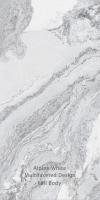 China Elite Glossy Stone Surface White Marble Tiles For Modern Interior Design for sale