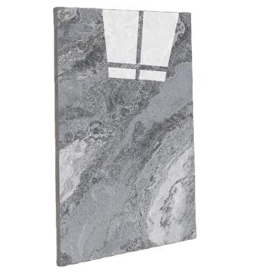 China Luxurious Grey Marble Porcelain Tiles 900x1800mm Matt for sale