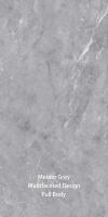 China Modern Grey Polished Stone Imitation Ceramic Tiles for sale
