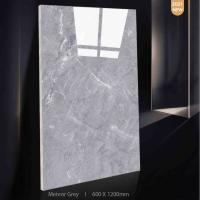 China 600X1200mm Modern Stone Imitation Grey Glazed Porcelain Tiles For Indoor/Outdoor Room for sale