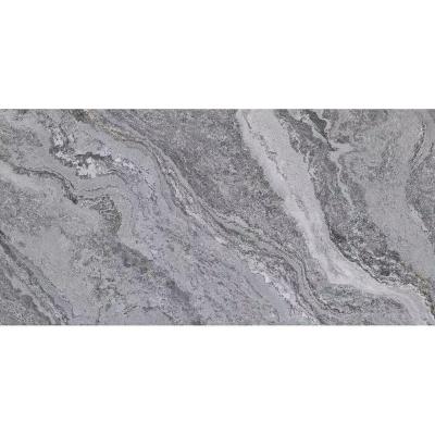 China Impressive and Marble Like Porcelain Ceramic Modern Style Tiles In Grey for sale