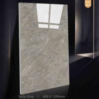 China 600x1200mm Outdoor Non Slip Porcelain Kitchen Tiles with Stone Imitation Texture for sale