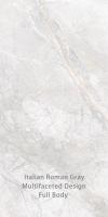 China Modern Grey Marble Stone Look Floor Wall Tile for sale