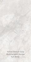 China Modern Grey Marble Stone Look Floor Wall Tile for sale