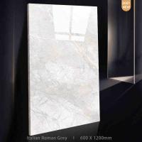 China Modern Grey Marble Stone Look Floor Wall Tile for sale