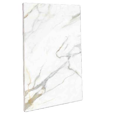 China White and Gold 900x1800MM Rock Surface Porcelain Tiles For Modern Decor for sale