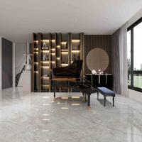 China 900x1800mm Polished Glazed Porcelain Tiles with Modern Stone Imitation Texture for sale