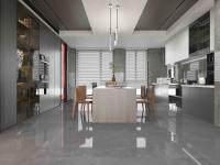 China Sleek / Glossy 750x1500mm Marble Pattern Porcelain Tiles for Modern Bathroom Floors for sale
