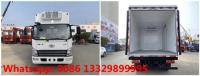 China HOT SALE! Good price new FAW brand TIGER V refrigerated truck, FAW 4*2 LHD 120hp frozen van van box vehicle for sale for sale
