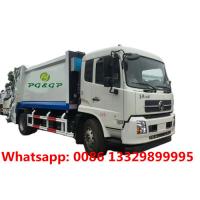 China HOT SALE! lower price dongfeng 10cbm-12cbm refuse garbage vehicle, Factory sale rear loader garbage truck for sale for sale