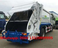 China HOT SALE! lower price dongfeng 10cbm-12cbm refuse garbage vehicle, Factory sale rear loader garbage truck for sale for sale