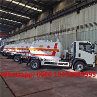China factory sale good price HOWO 5,000L mobile lpg gas dispensing vehicle for sale, propane tanker tanker truck for sale for sale