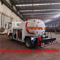 China factory sale good price HOWO 5,000L mobile lpg gas dispensing vehicle for sale, propane tanker tanker truck for sale for sale