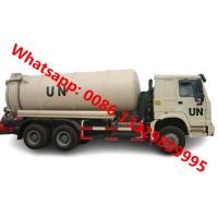 China SINO TRUK HOWO 6*6 sewage sludge treatment and purification vehicle for sale, HOWO vacuum tanker car truck for sale for sale