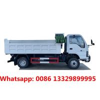 China Japan ISUZU 4*2 LHD 2T-3T dumpper tipper truck for sale, stone and sand transported tipper vehicle for sale for sale