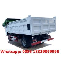 China Japan ISUZU 4*2 LHD 2T-3T dumpper tipper truck for sale, stone and sand transported tipper vehicle for sale for sale