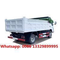 China Japan ISUZU 4*2 LHD 2T-3T dumpper tipper truck for sale, stone and sand transported tipper vehicle for sale for sale