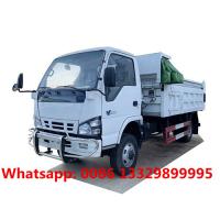 China Japan ISUZU 4*2 LHD 2T-3T dumpper tipper truck for sale, stone and sand transported tipper vehicle for sale for sale
