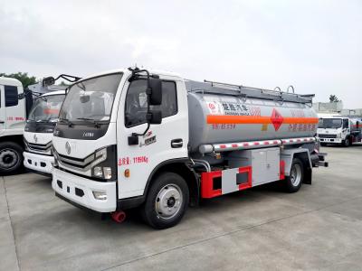 China dongfeng Diesel truck 8000 liters small fuel tank truck for sale，competitive price dongfeng diesel oil transported truck for sale