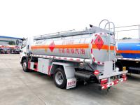 China dongfeng Diesel truck 8000 liters small fuel tank truck for sale，competitive price dongfeng diesel oil transported truck for sale