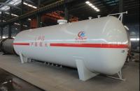 China 60cbm stationary bulk surface LPG gas storage tank for sale, hot sale best price 60,000L bullet propane gas tank for sale