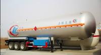 China CLW brand best price 56CBM 3 axles Butane gas LPG tanker semitrailer for sale, 56,000L lpg gas trailer for Butane for sale