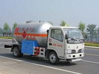 China dongfeng furuika 5500L lpg gas dispenser truck for sale, hot sale propane gas dispensing truck for filling gas cylinders for sale