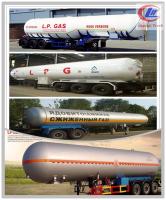 China CLW brand bullet type propane gas tank trailer for sale, cheapest price BPW alxes lpg gas semitrailer for sale for sale