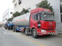 China mobile road transported lpg gas tank truck for sale, CLW brand best price propane gas transported tank truck for sale for sale