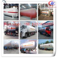 China CLW brand 80m3 surface LPG gas storage tank for sale, hot sale 32metric tons bulk surface lpg gas storage tank for sale