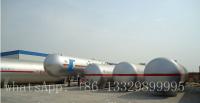 China LPG gas semitrailer for liquid ammonia for sale, factory direct sale bulk ammonia lpg gas trailer with cheapest price for sale