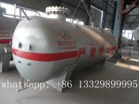 China hot sale CLW brand best quality 18cbm LPG gas storage tank, best price 18m3 bullet type surface lpg gas storage tank for sale