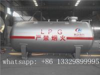 China hot sale CLW brand best quality 18cbm LPG gas storage tank, best price 18m3 bullet type surface lpg gas storage tank for sale