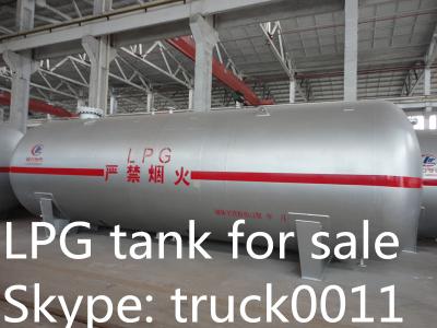 China high safety factory direct sale 12tons bulk surface LPG gas storage tank, ASME standard propane gas storage tank for sale
