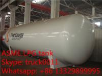 China high safety factory direct sale 12tons bulk surface LPG gas storage tank, ASME standard propane gas storage tank for sale