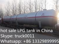China high safety factory direct sale 12tons bulk surface LPG gas storage tank, ASME standard propane gas storage tank for sale