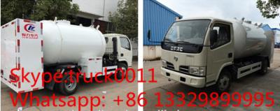 China best price LPG Filling Gas Truck With Mobile Dispenser Machine for sale, lpg gas dispensing truck for gas cylinders for sale