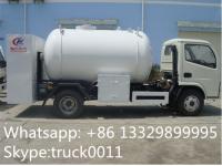 China best price LPG Filling Gas Truck With Mobile Dispenser Machine for sale, lpg gas dispensing truck for gas cylinders for sale