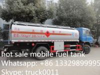 China factory sale best price Dongfeng 190hp diesel 15cbm refueling truck for sale, hot sale good price 15m3 oil tank truck for sale