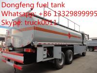 China Dongfeng Kinland 4*2 LHD 25cbm mobile fuel tank for sale,High quality and best price diesel fuel tanker truck for sale for sale