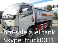 China Dongfeng 6 Wheel 8000L Gasoline Transport Fuel Tank Truck, hot sale fuel tank for sale, dongfeng fuel dispenser truck for sale