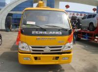 China hot sale Forland 4*2 LHD 2tons telescopic boom mounted on truck, best price FORLAND 2,000kgs cargo truck with crane for sale