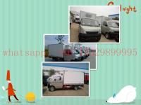 China China famous 0.5tons-1tons 4x2 Chang An gasoline medication refrigerator, Chang'an brand gasoline refrigerated minibus for sale