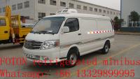 China China famous 0.5tons-1tons 4x2 Chang An gasoline medication refrigerator, Chang'an brand gasoline refrigerated minibus for sale
