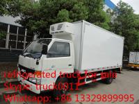China hot sale best price CLW brand 3-5ton mini refrigerated truck for sale, China brand 3tons-5tons cold room truck for sale for sale