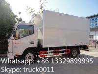 China factory selling 4x2 35cbm 10ton jac refrigerator box truck, high quality and competitive price 5-8ton refrigerated tuck for sale